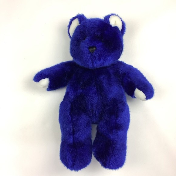 Bear Factory | Toys | The Bear Factory 20 Teddy Bear Blue Plush Stuffed ...